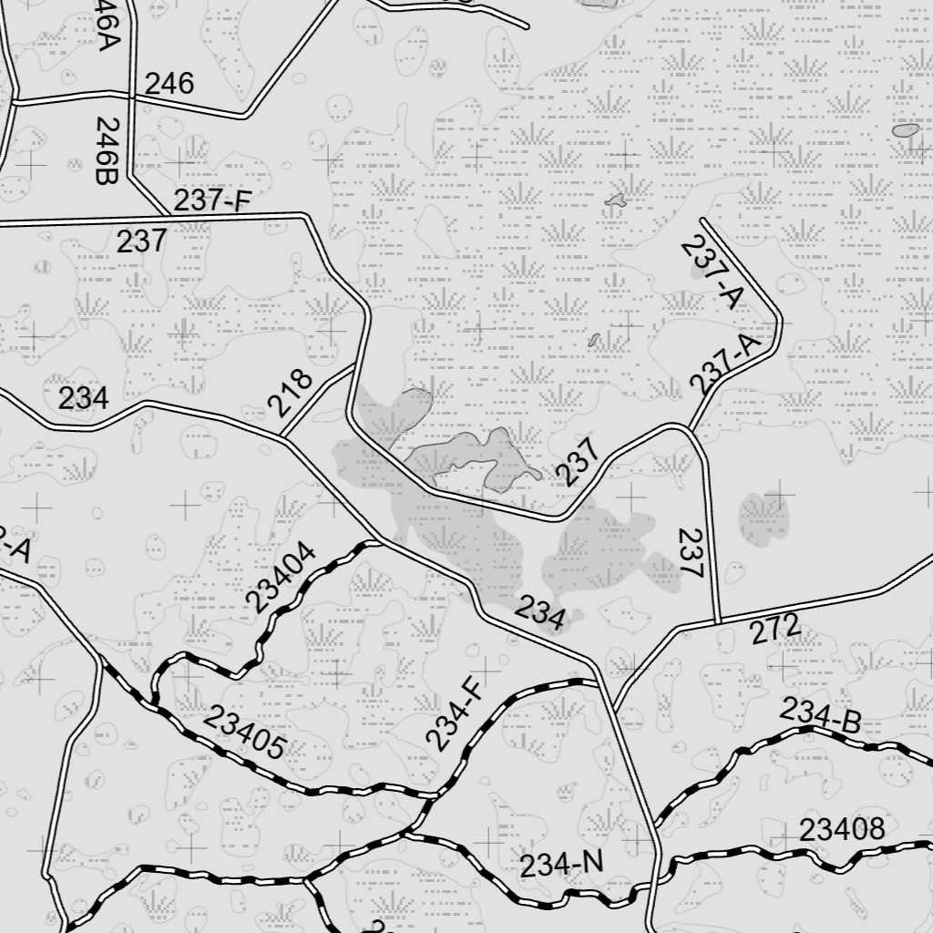 Motor Vehicle Use Map, MVUM, Osceola National Forest by US Forest ...