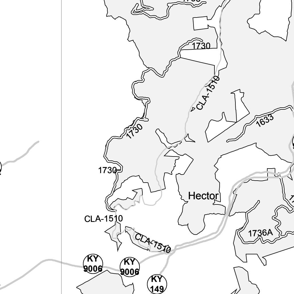 Motor Vehicle Use Map, MVUM, Redbird District, Daniel Boone National ...