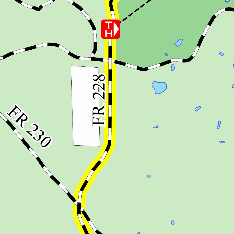 Chequamegon Nicolet National Forest Ramble On Bike Route Map by US ...