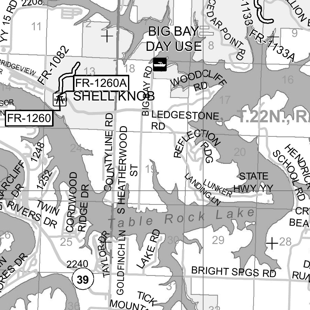 Mark Twain NF MVUM Cassville Map by US Forest Service R9 | Avenza Maps