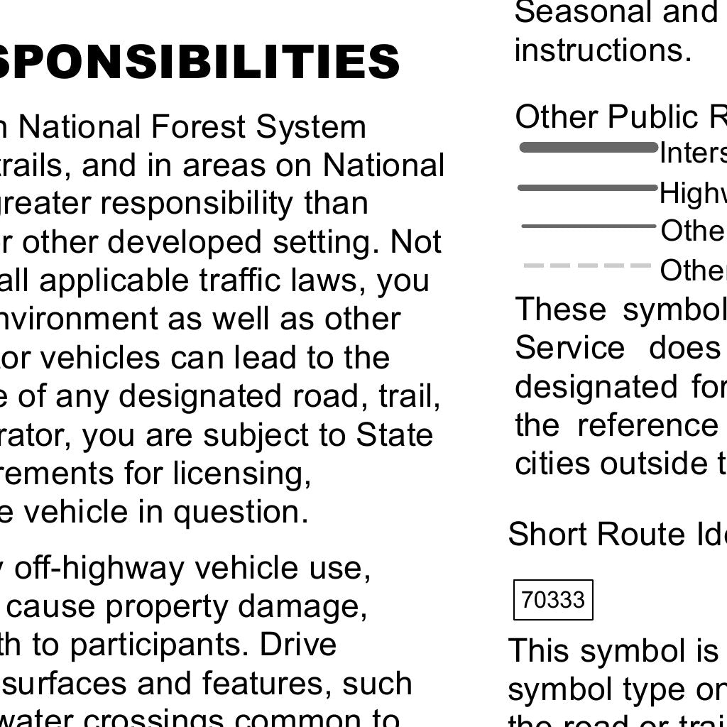 Mark Twain NF MVUM Cedar Creek Map by US Forest Service R9 | Avenza Maps