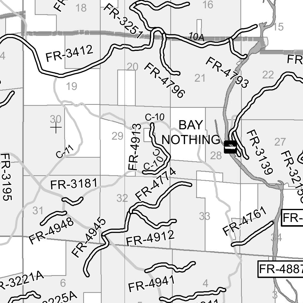 Mark Twain NF MVUM Eleven Point Map by US Forest Service R9 | Avenza Maps