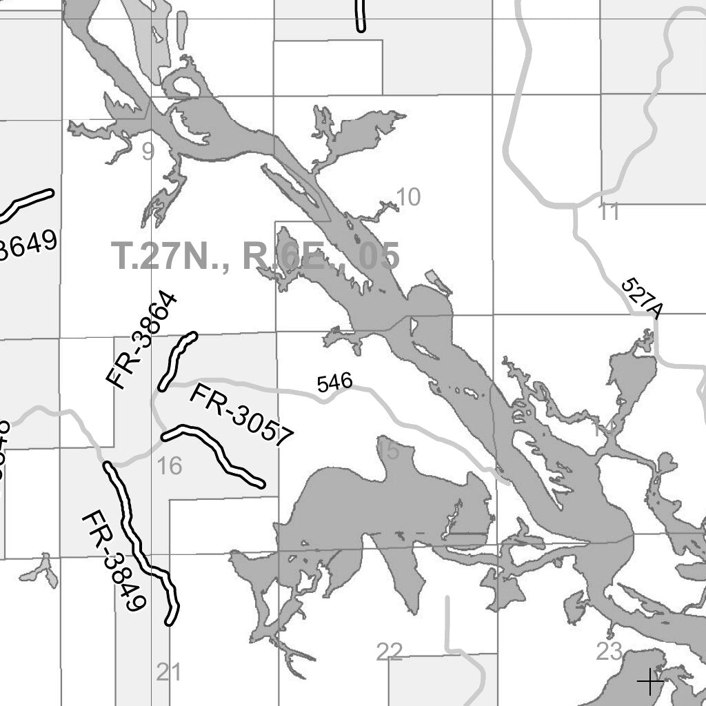 Mark Twain NF MVUM Poplar Bluff Map by US Forest Service R9 | Avenza Maps