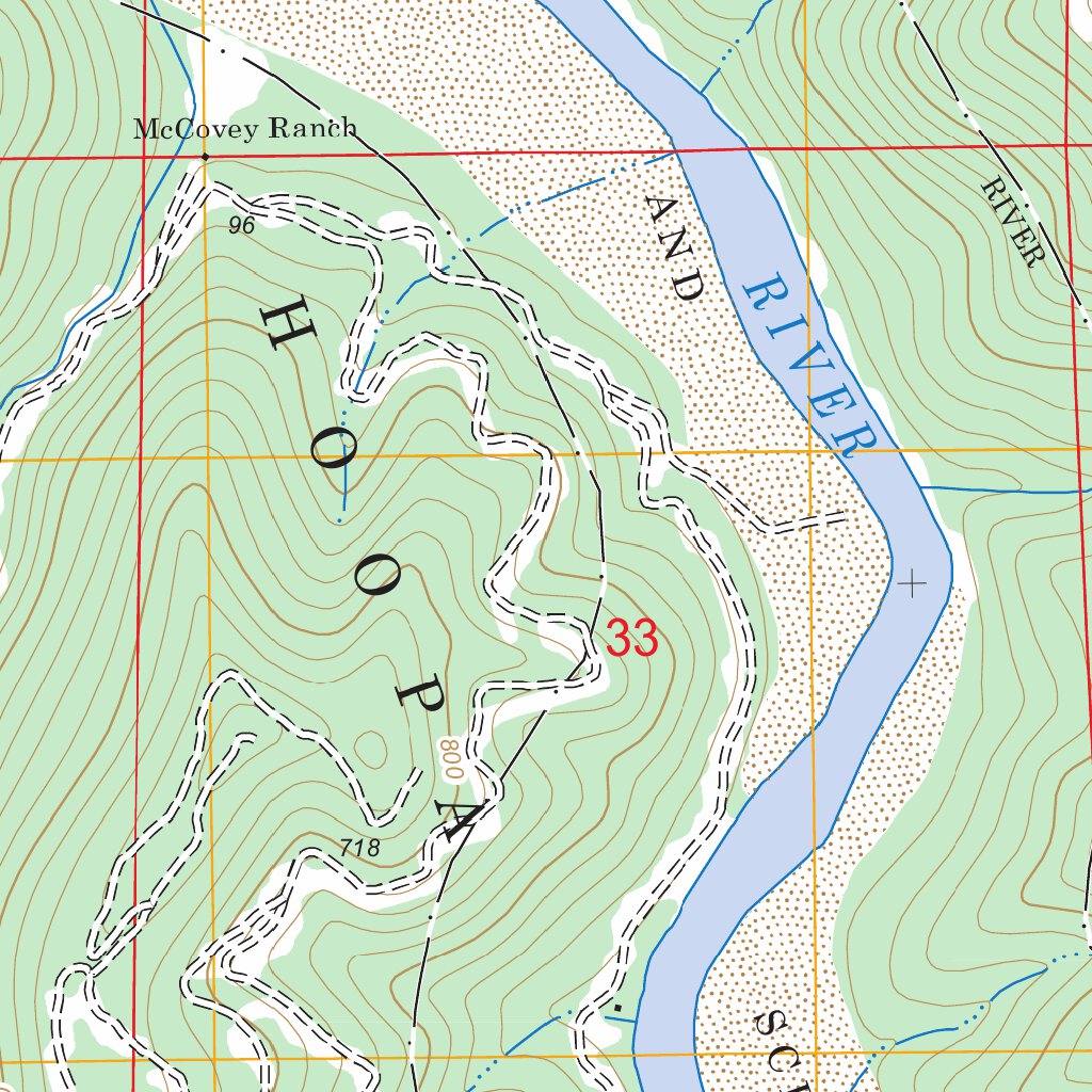 Ah Pah Ridge, CA FSTopo Legacy Map by US Forest Service - Topo | Avenza ...