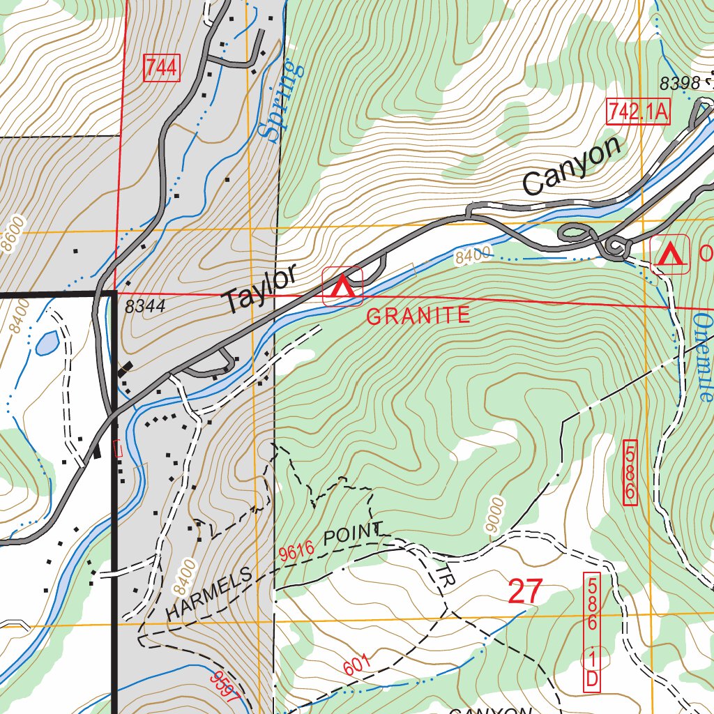 Almont, CO FSTopo Legacy Map by US Forest Service - Topo | Avenza Maps