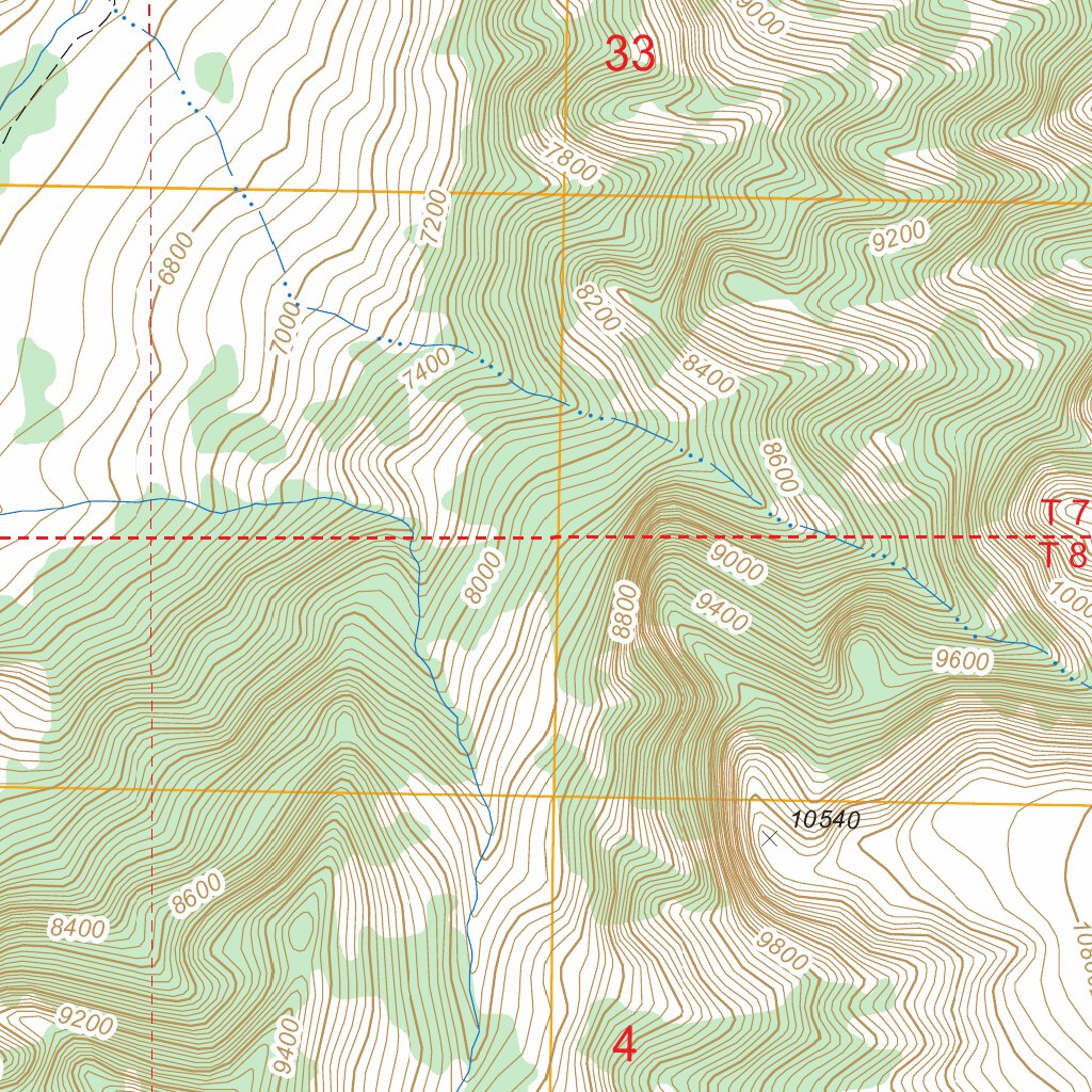 Alpine, MT FSTopo Legacy Map by US Forest Service - Topo | Avenza Maps