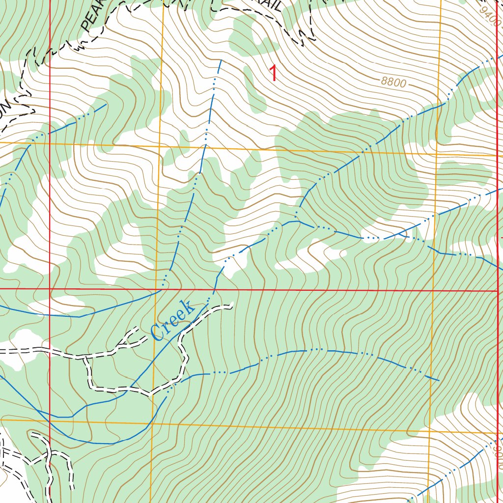 Alturas Lake, ID FSTopo Legacy Map by US Forest Service - Topo | Avenza ...