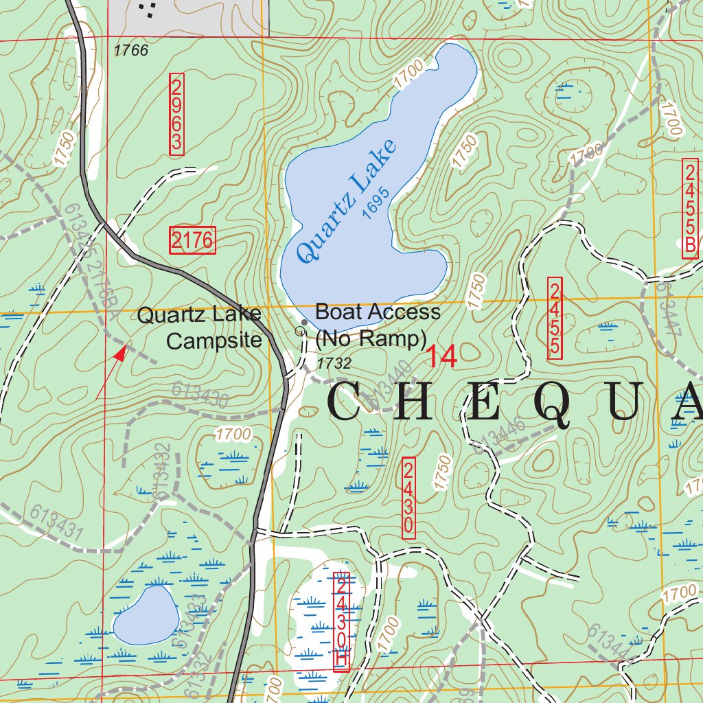 Alvin NW, WI FSTopo Legacy Map by US Forest Service - Topo | Avenza Maps