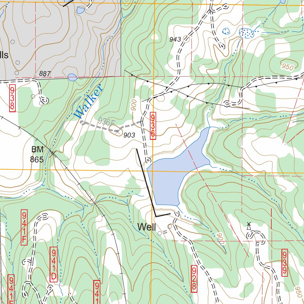 Alvord, TX FSTopo Legacy Map by US Forest Service - Topo | Avenza Maps