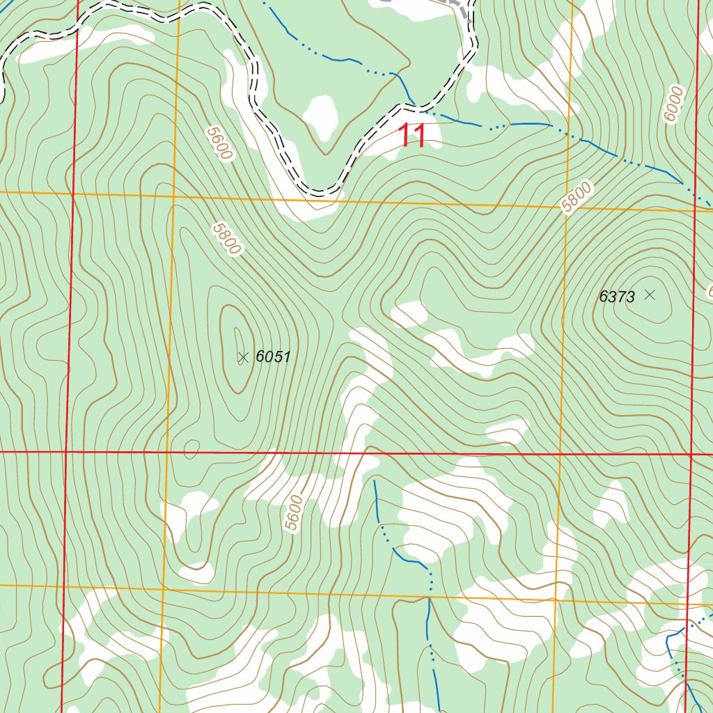 Antelope Lake, CA FSTopo Legacy Map by US Forest Service - Topo ...