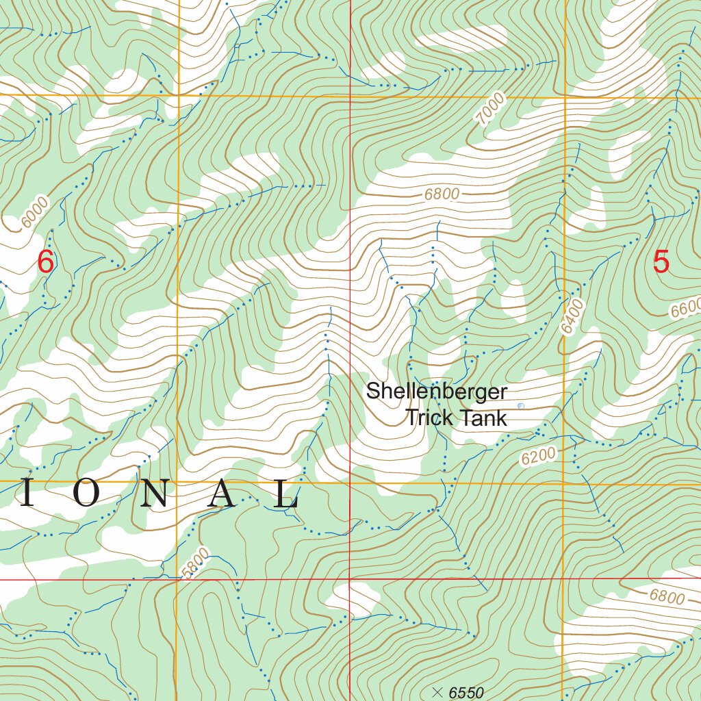 Apache Peak, AZ FSTopo Legacy Map by US Forest Service - Topo | Avenza Maps