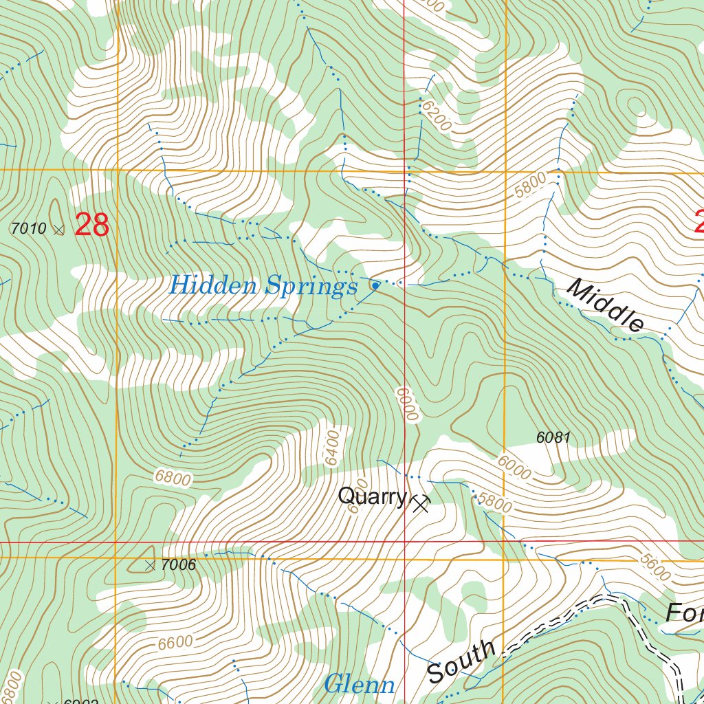 Apache Peak, AZ FSTopo Legacy Map by US Forest Service - Topo | Avenza Maps