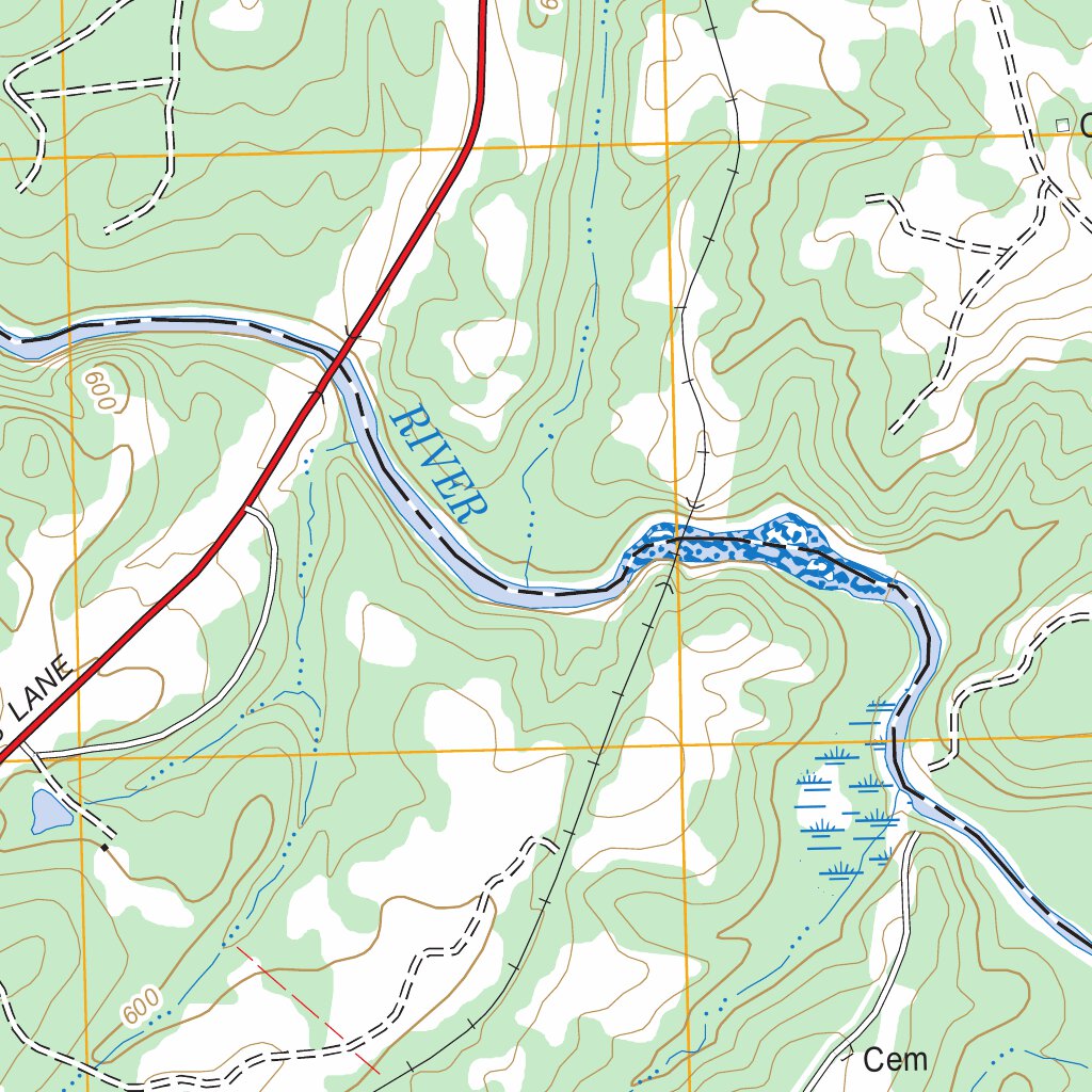 Apalachee, GA FSTopo Legacy Map by US Forest Service - Topo | Avenza Maps