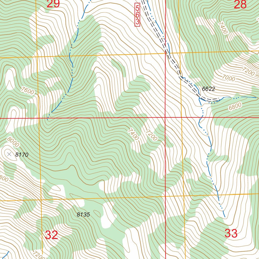 Arco Hills, ID FSTopo Legacy Map by US Forest Service - Topo | Avenza Maps