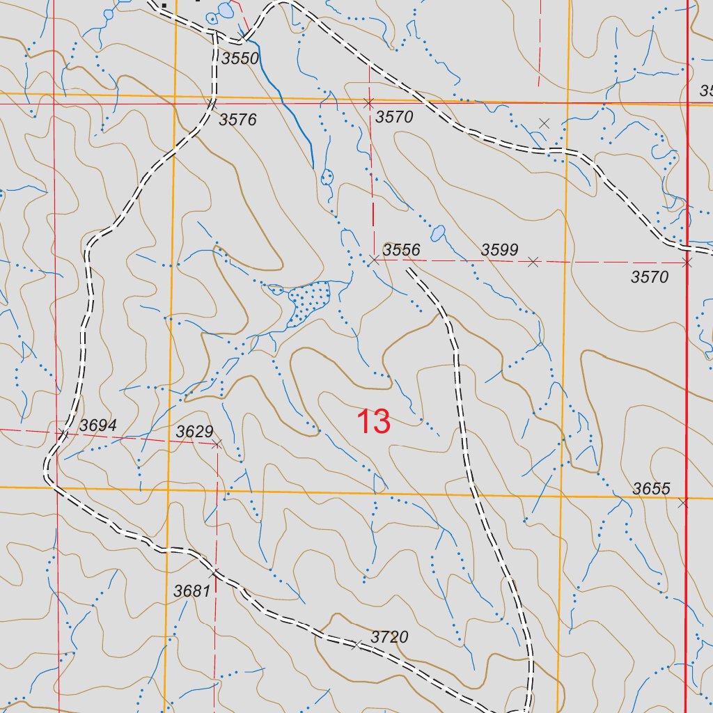 Ardmore SE, SD FSTopo Legacy Map by US Forest Service - Topo | Avenza Maps