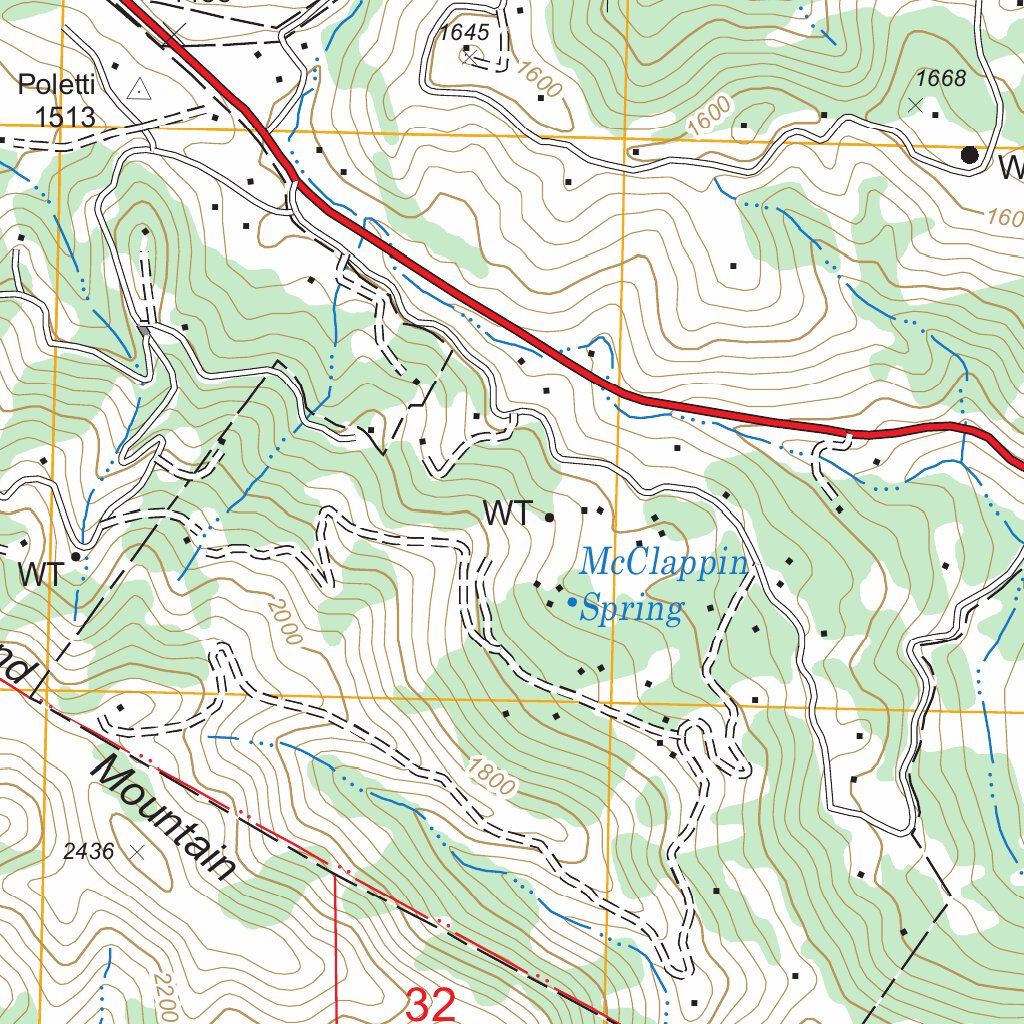 Atascadero, CA FSTopo Legacy Map by US Forest Service - Topo | Avenza Maps