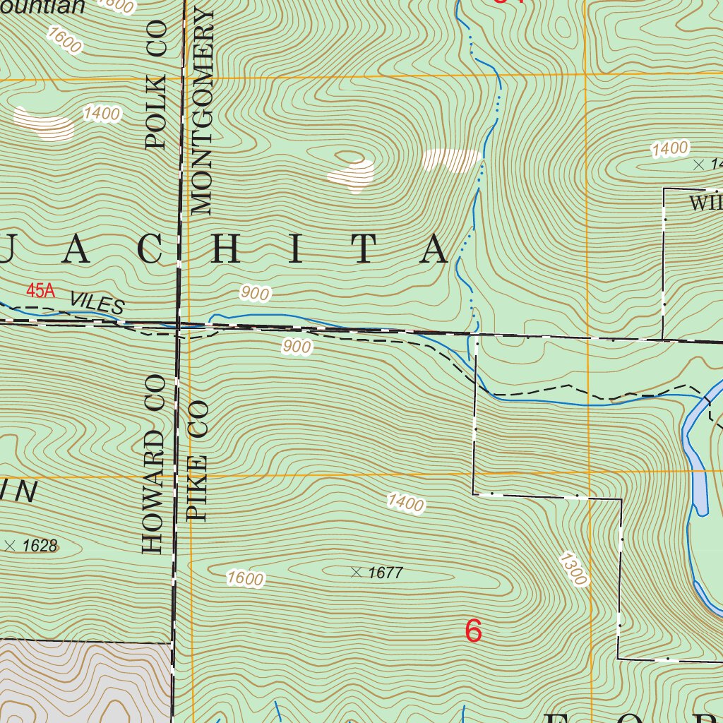 Athens, AR FSTopo Legacy Map by US Forest Service - Topo | Avenza Maps