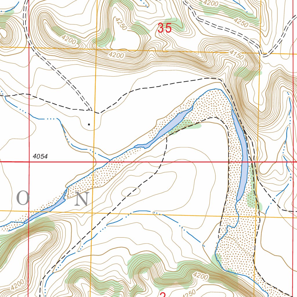 Autograph Cliff NW, OK - CO FSTopo Legacy Map by US Forest Service ...
