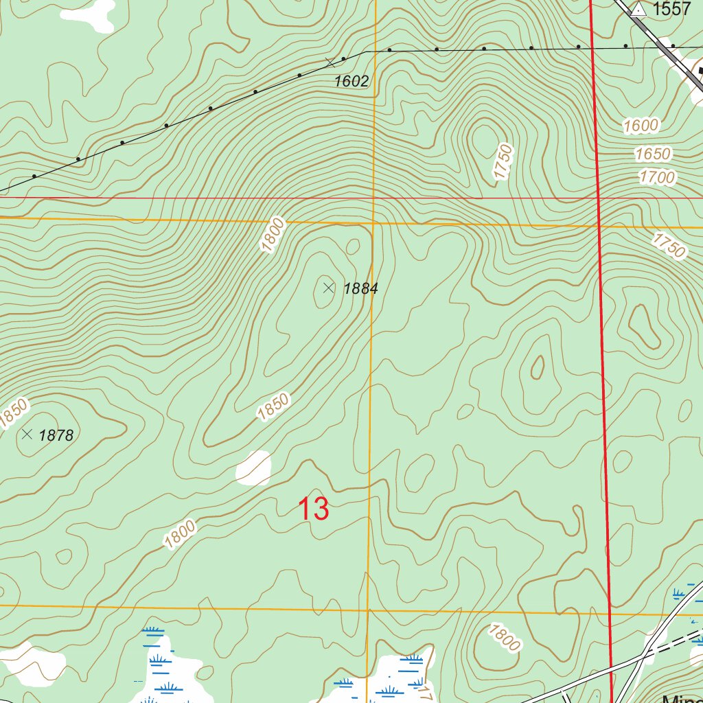 Babbitt, MN FSTopo Legacy Map by US Forest Service - Topo | Avenza Maps