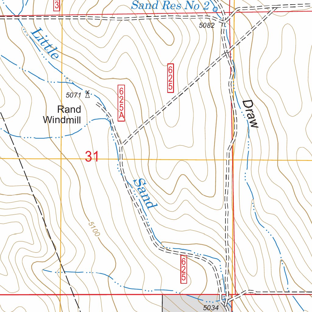 Baker Draw, CO FSTopo Legacy Map by US Forest Service - Topo | Avenza Maps