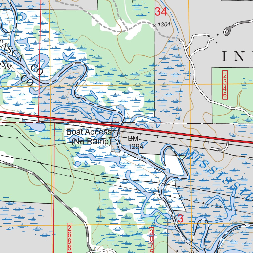 Ball Club, MN FSTopo Legacy Map by US Forest Service - Topo | Avenza Maps