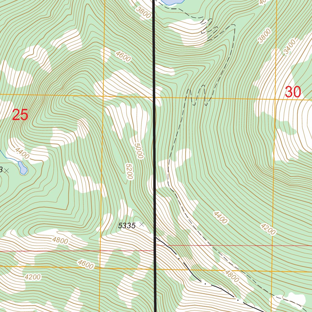 Bandera, WA FSTopo Legacy Map by US Forest Service - Topo | Avenza Maps