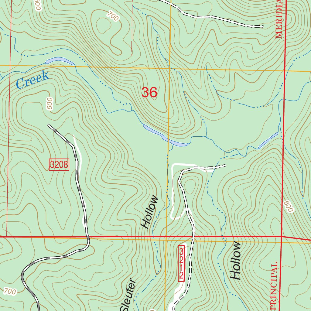 Bardley, MO FSTopo Legacy Map by US Forest Service - Topo | Avenza Maps