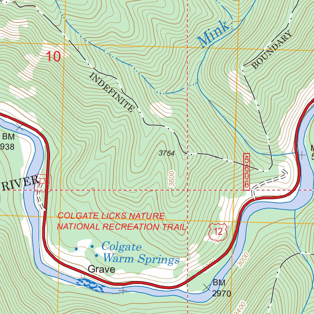 Bear Mountain, ID FSTopo Legacy Map by US Forest Service - Topo ...