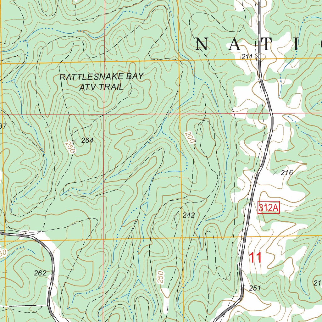 Beaumont, MS FSTopo Legacy Map by US Forest Service - Topo | Avenza Maps
