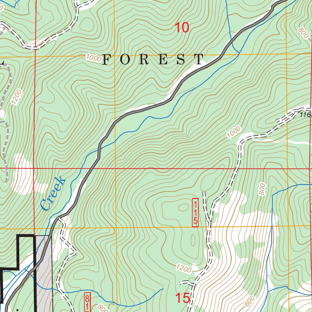 Beaver, OR FSTopo Legacy Map by US Forest Service - Topo | Avenza Maps