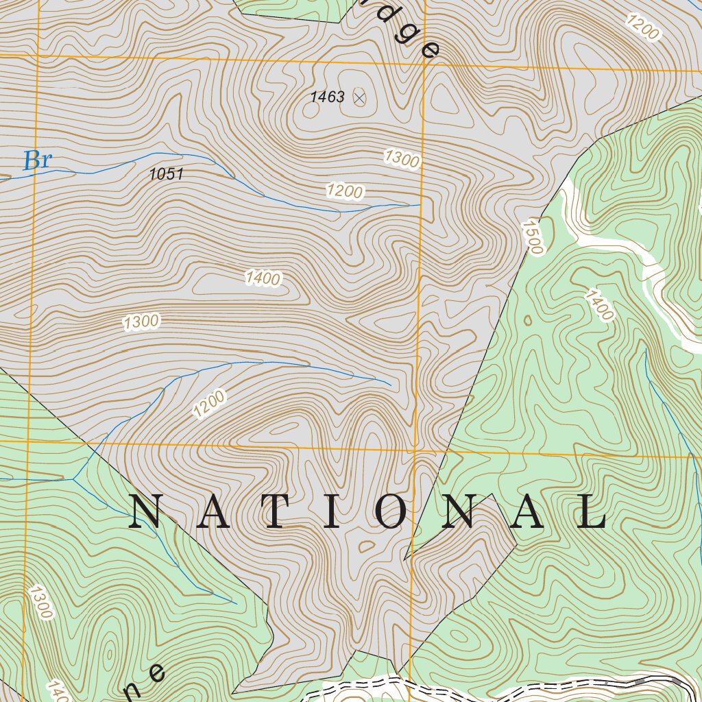 Bell Farm, KY FSTopo Legacy Map by US Forest Service - Topo | Avenza Maps