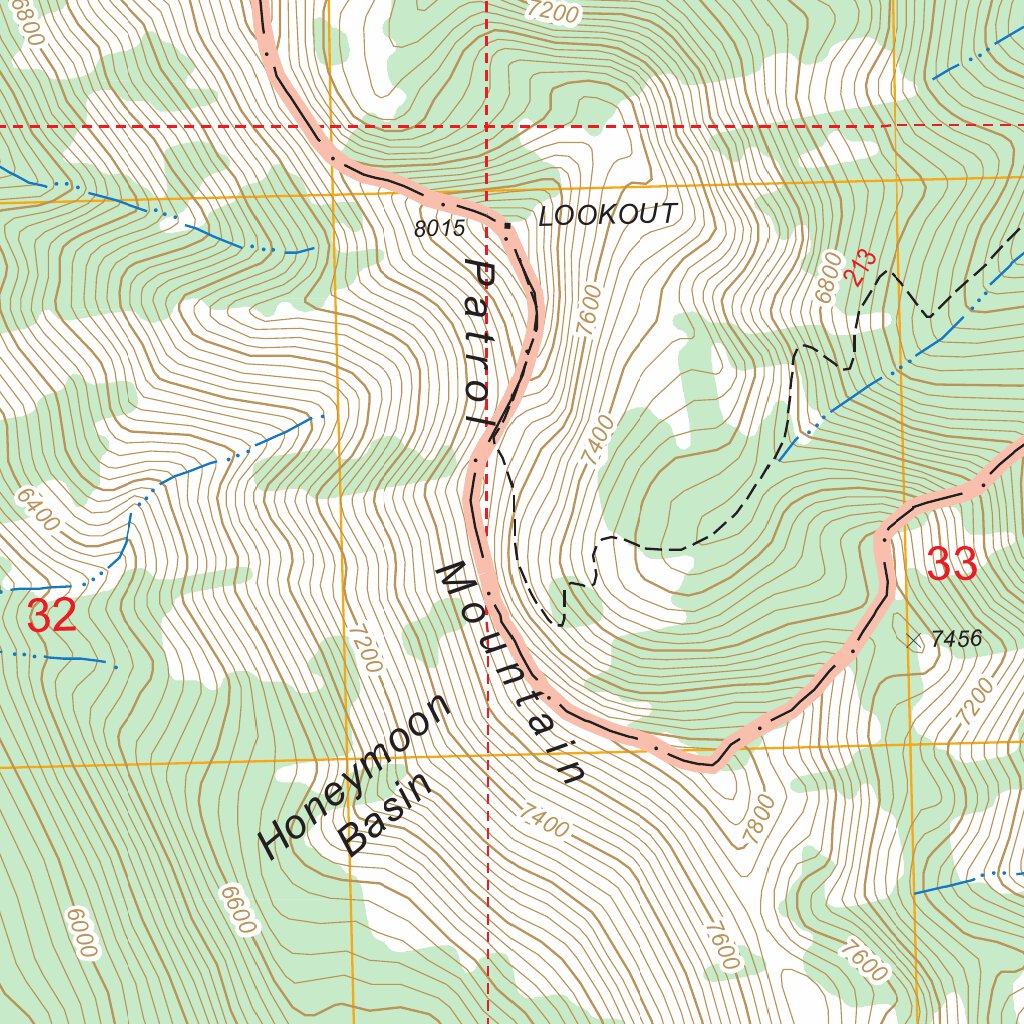 Benchmark, MT FSTopo Legacy Map by US Forest Service - Topo | Avenza Maps
