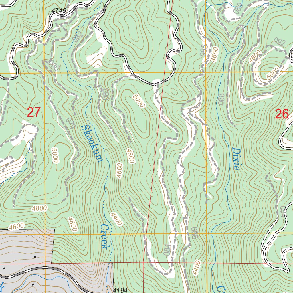 Bennett Peak, OR FSTopo Legacy Map by US Forest Service - Topo | Avenza ...