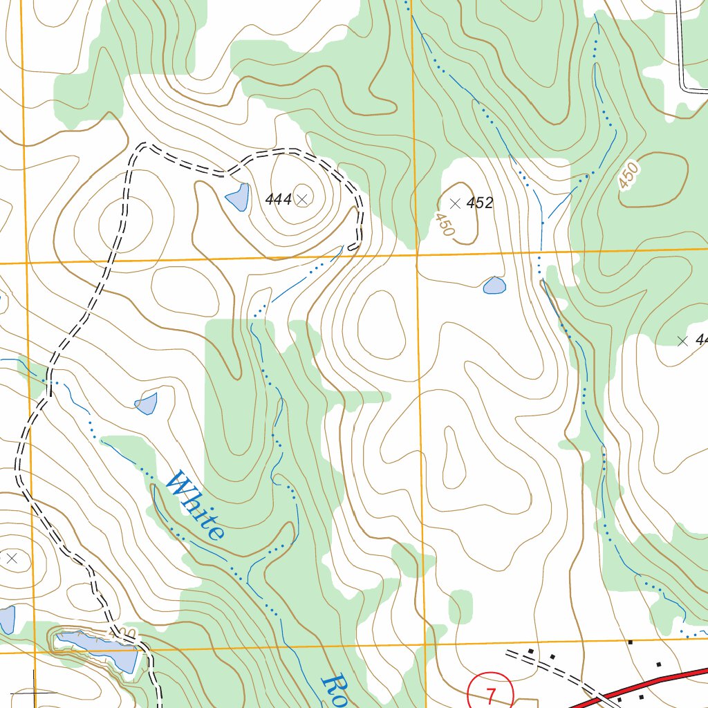Berea, TX FSTopo Legacy Map by US Forest Service - Topo | Avenza Maps
