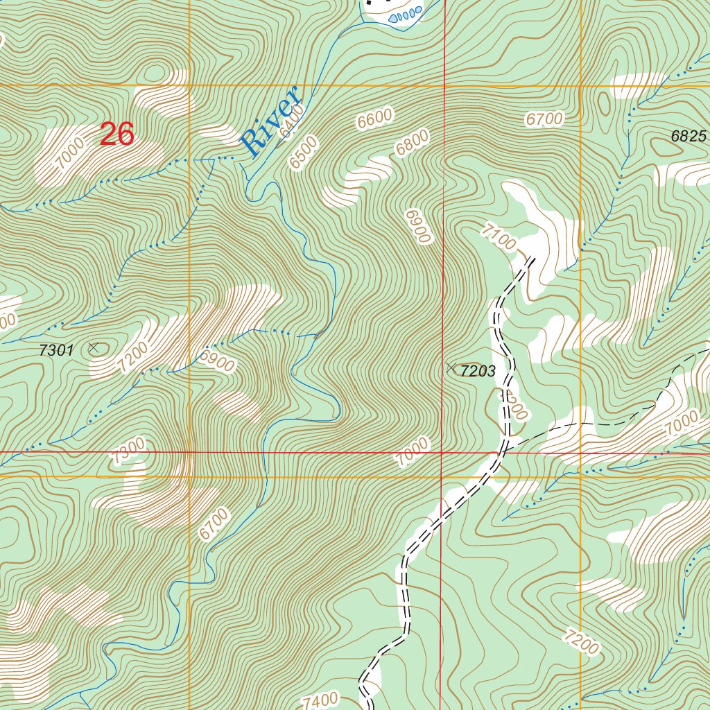 Beulah, CO FSTopo Legacy Map by US Forest Service - Topo | Avenza Maps