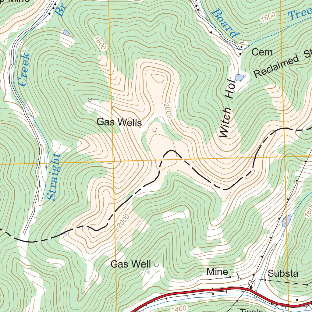 Beverly, KY FSTopo Legacy Map by US Forest Service - Topo | Avenza Maps