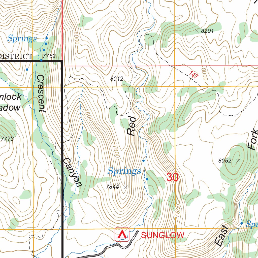 Bicknell, UT FSTopo Legacy Map by US Forest Service - Topo | Avenza Maps