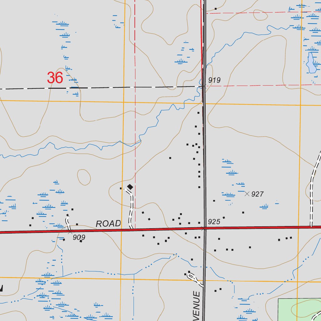 Big Prairie, MI FSTopo Legacy Map by US Forest Service - Topo | Avenza Maps