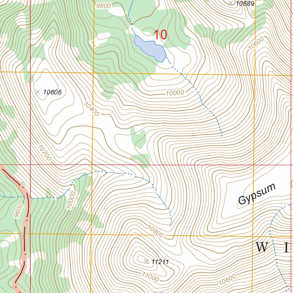 Big Sheep Mountain, WY FSTopo Legacy Map by US Forest Service - Topo ...