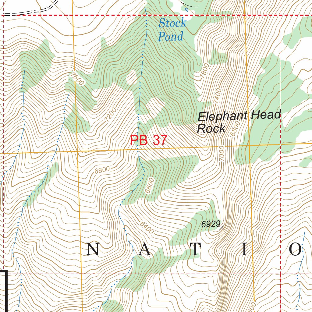 Black Mountain, WY FSTopo Legacy Map by US Forest Service - Topo ...