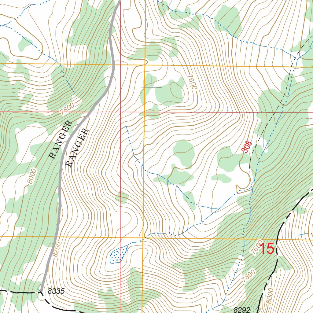 Black Tip, ID FSTopo Legacy Map by US Forest Service - Topo | Avenza Maps