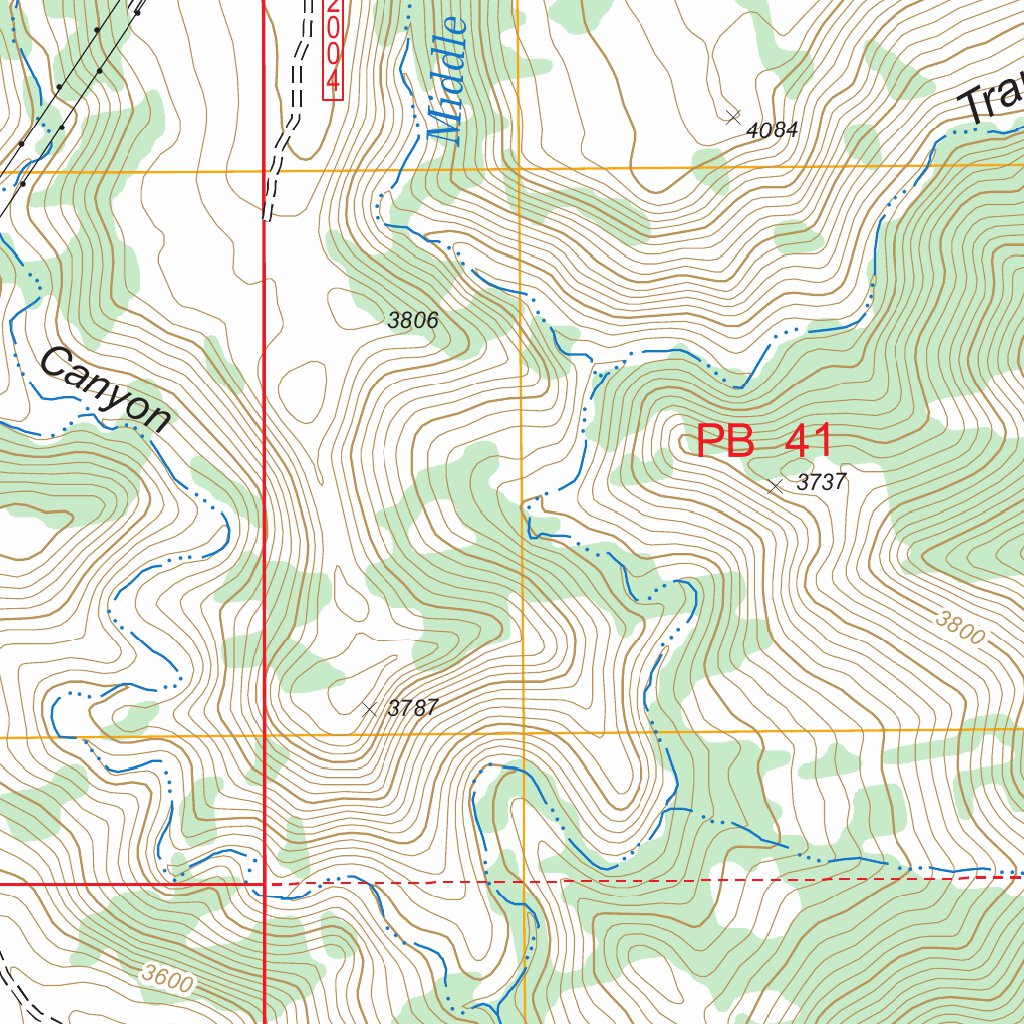 Bloody Basin, AZ FSTopo Legacy Map by US Forest Service - Topo | Avenza ...