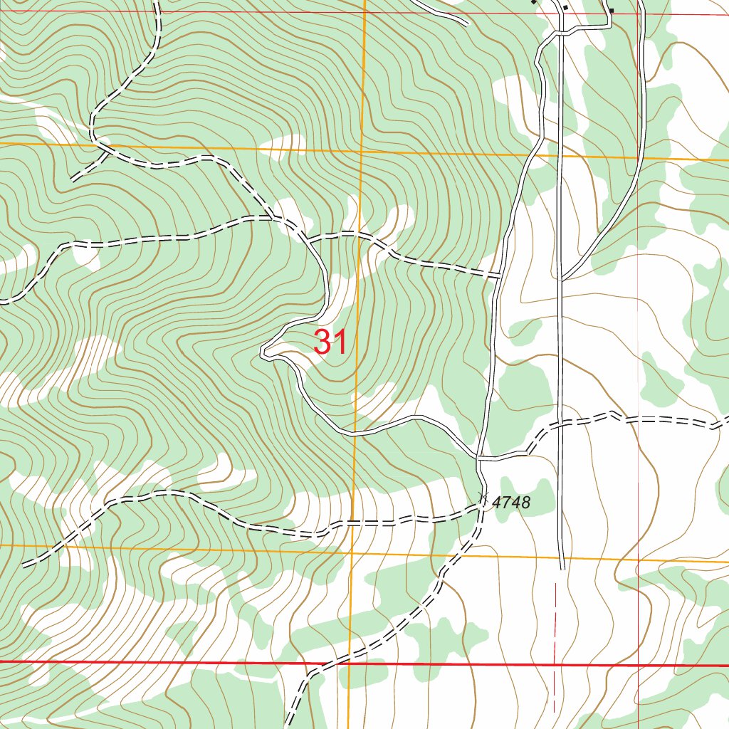 Bly, OR FSTopo Legacy Map by US Forest Service - Topo | Avenza Maps