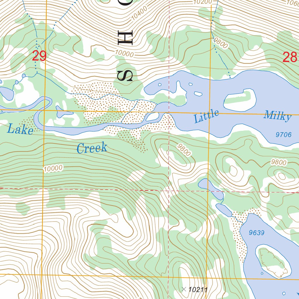 Bob Lakes, WY FSTopo Legacy Map by US Forest Service - Topo | Avenza Maps