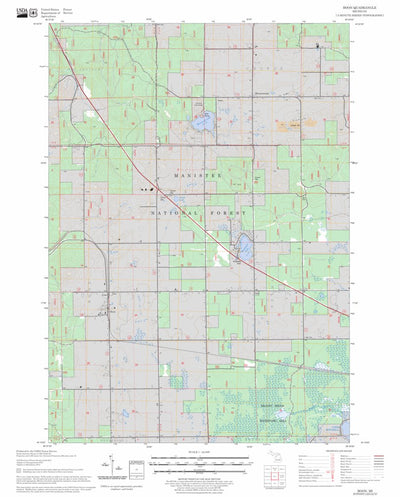 Boon, MI FSTopo Legacy Map by US Forest Service - Topo | Avenza Maps