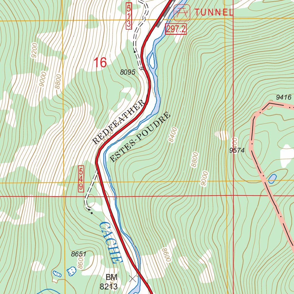 Boston Peak, CO FSTopo Legacy Map by US Forest Service - Topo | Avenza Maps