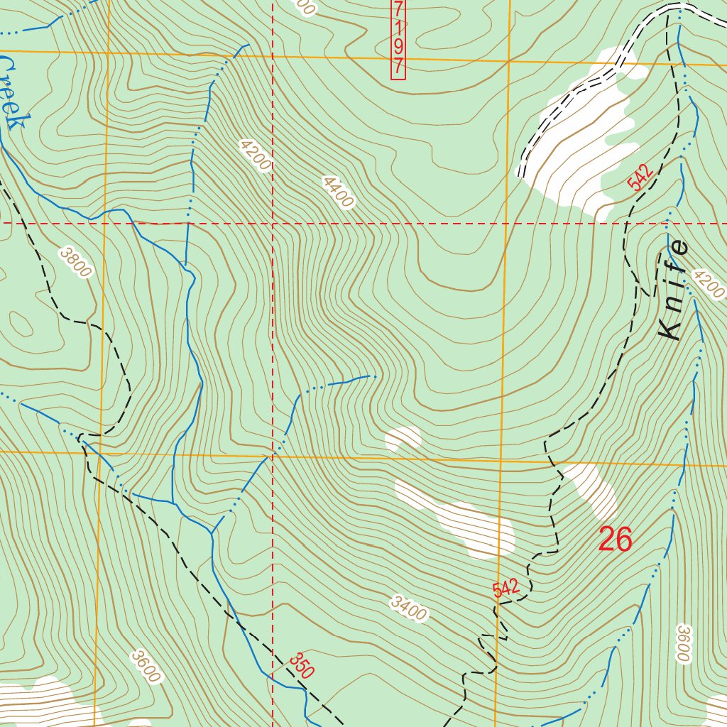 Boulder Lakes, MT FSTopo Legacy Map by US Forest Service - Topo ...