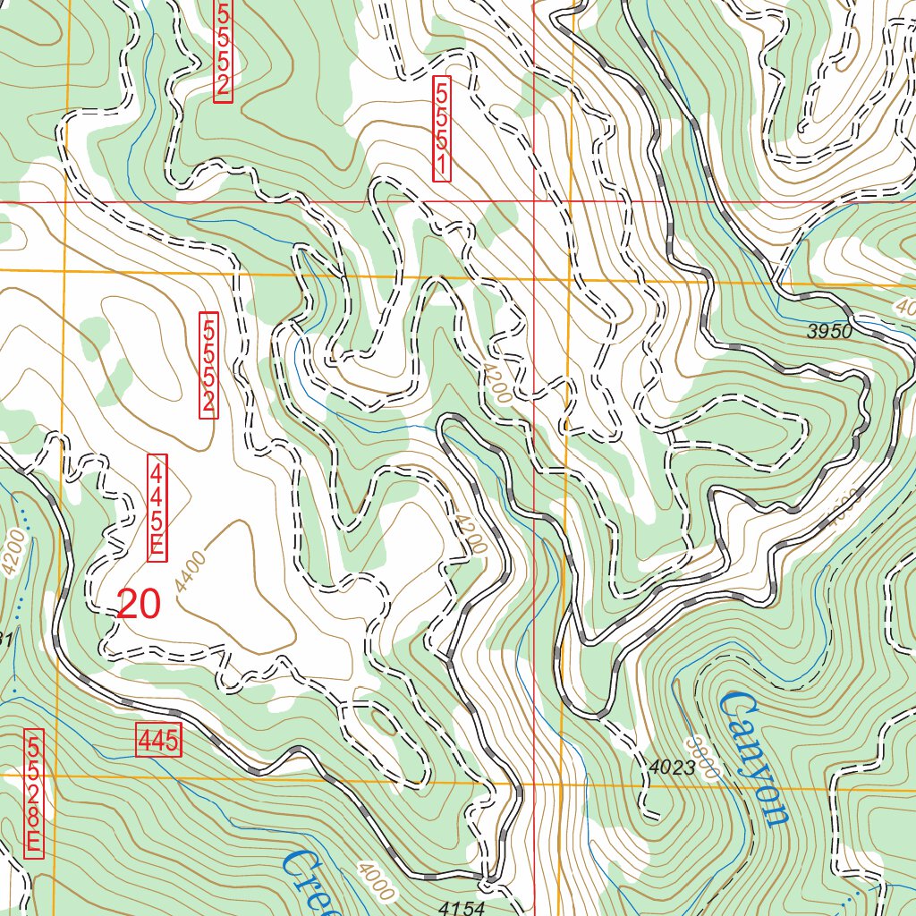 Boundary Peak, ID FSTopo Legacy Map by US Forest Service - Topo ...