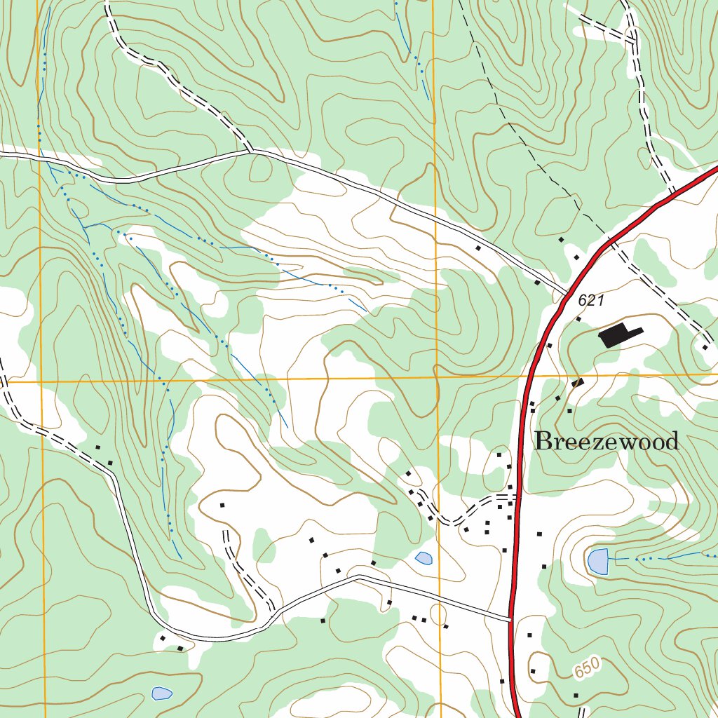 Bradley, SC FSTopo Legacy Map by US Forest Service - Topo | Avenza Maps