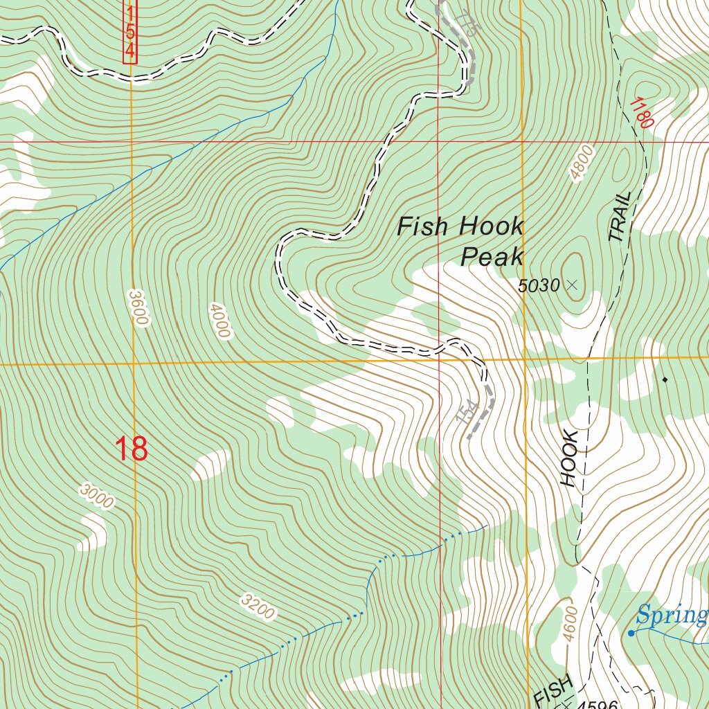 Brandy Peak, OR FSTopo Legacy Map by US Forest Service - Topo | Avenza Maps